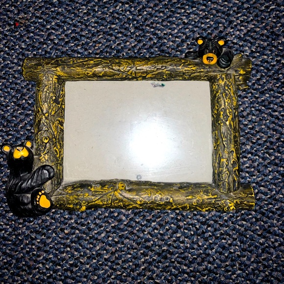 Accents | Picture Frames With Two Bears In Logs For Borders | Poshmark